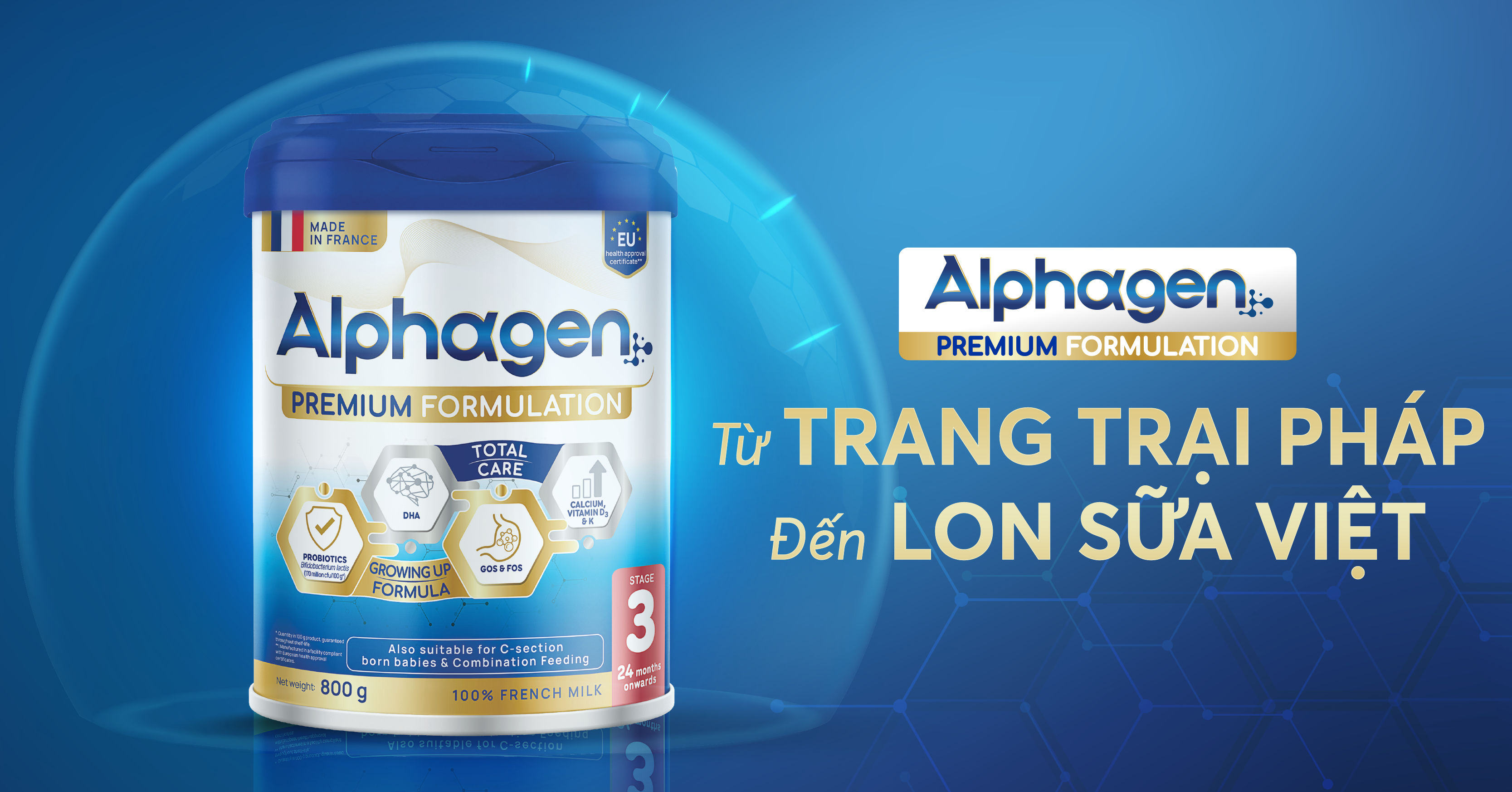 Sữa Alphagen – Dinh Dưỡng Toàn Diện Cho Mẹ & Bé | Con Cưng
